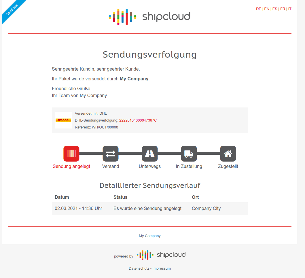 Odoo Shipping - Erfolgreich versenden mit Shipcloud